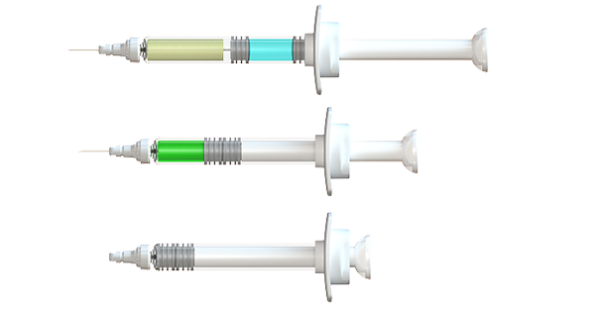 Companion Dual Chamber Reconstitution Syringe - Credence MedSystems, Inc.